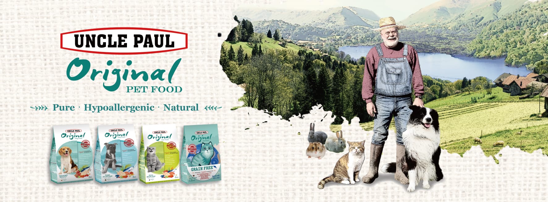Uncle Paul Original Dog Food (Puppy/All Life Stage) 3KG / 12kg German ...