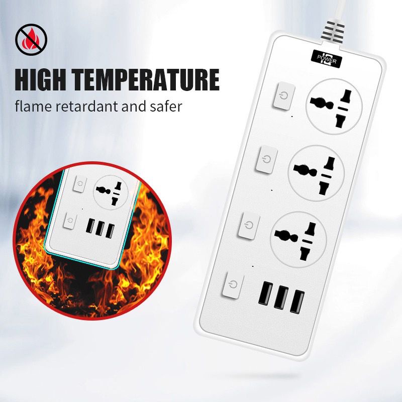 Universal Power Socket Extension (TB-T14) - High Efficiency USB Power ...