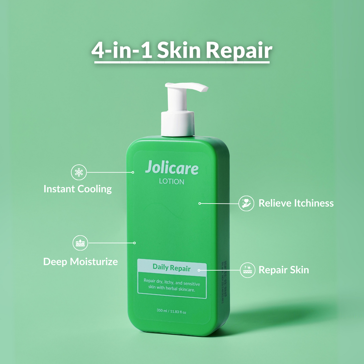 Jolicare Lotion - 350ml | Repair Harian untuk Kulit Kering, Gatal ...