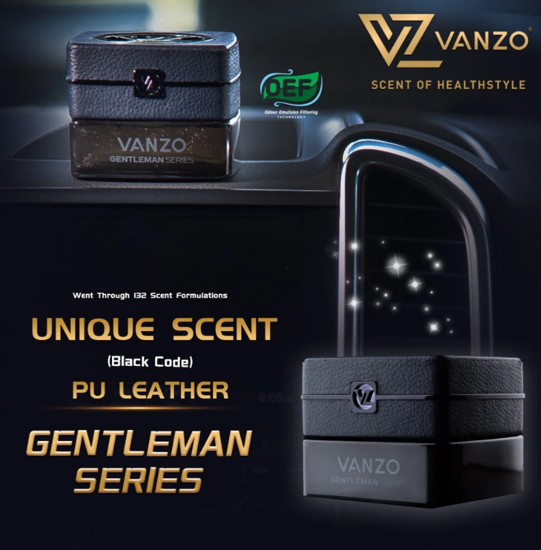 VANZO Gentleman Series - Premium Car Perfume for Men - Long-Lasting ...