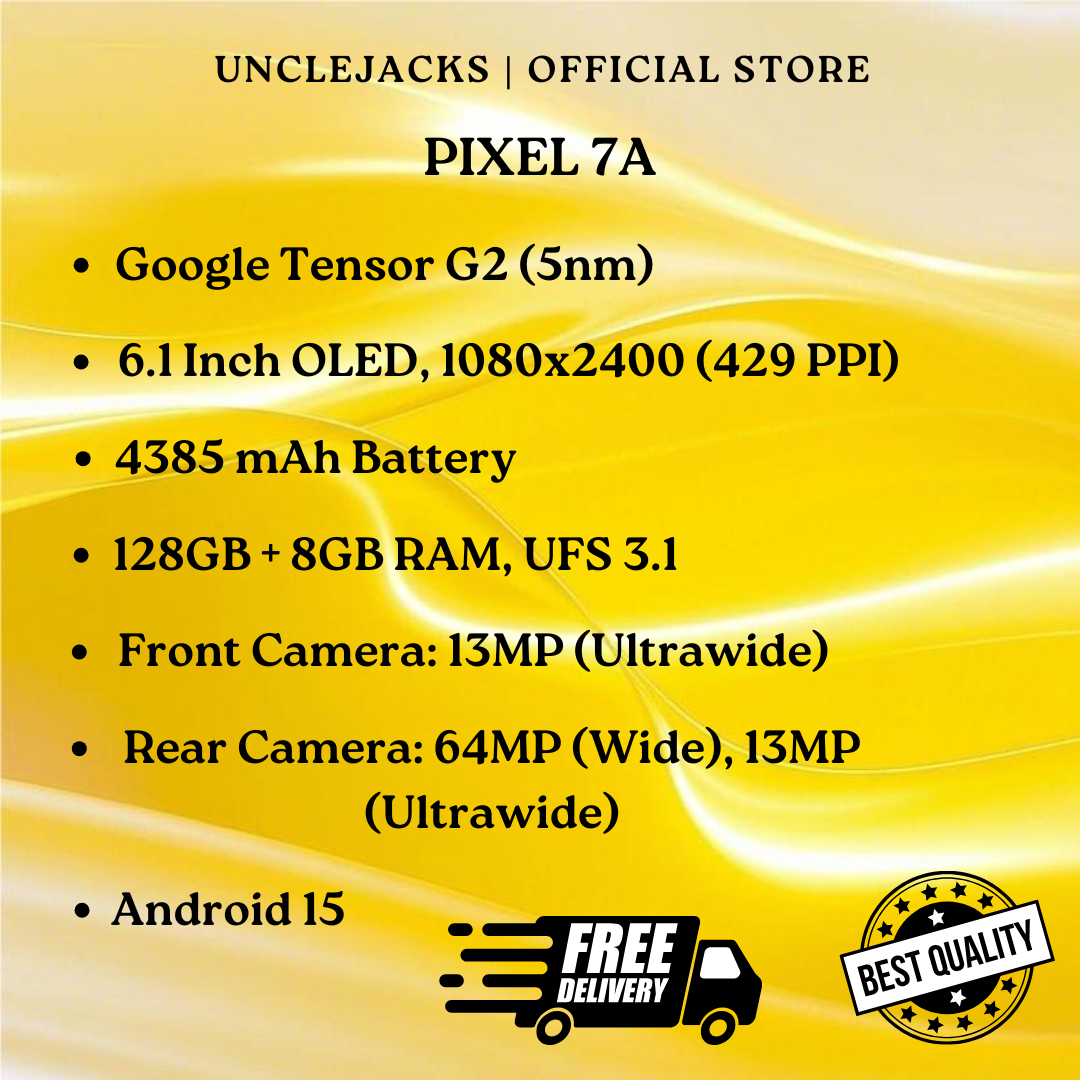 🌟BEST PRICE ORIGINAL USED🌟 Pixel 7 | Pixel 7 PRO | Pixel 7A | CONDITION GRADE A | Shopee Malaysia