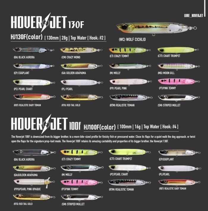 BONE HOVERJET 100F 100MM 16G TOPWATER | Shopee Malaysia