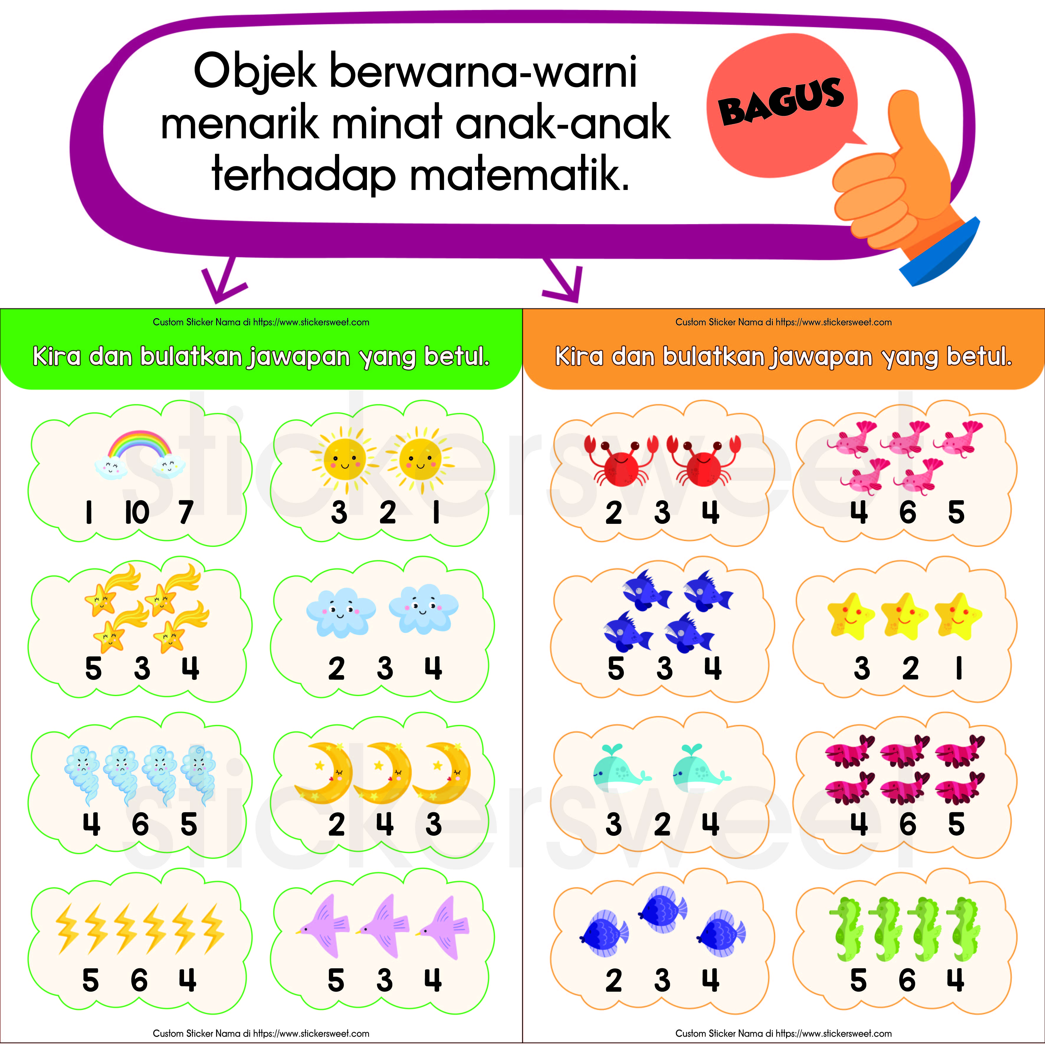 Matematik Prasekolah Math Buku 6 Tahun PDF Softcopy Latihan 5 Tahun ...