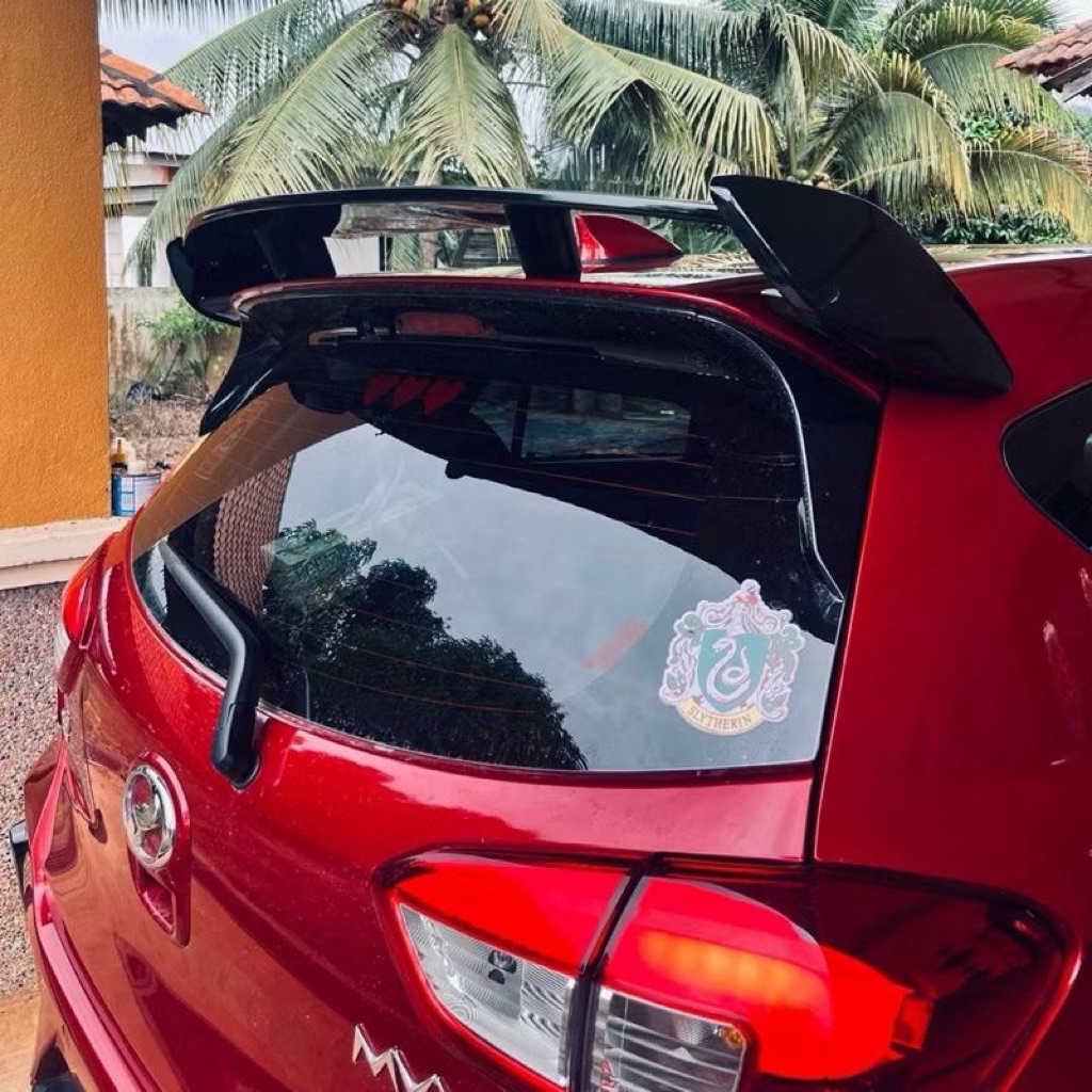 PERODUA MYVI 2018-2025 AMG SPOILER ABS 3PCS IN 1 CROSSOVER READY STOCK ...