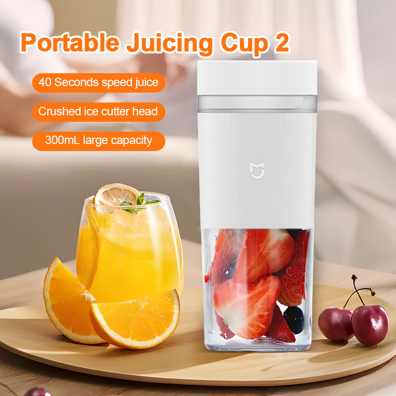 Xiaomi Mijia Juicer Cup Portable 300ML Multi-functional Fruit Blender ...