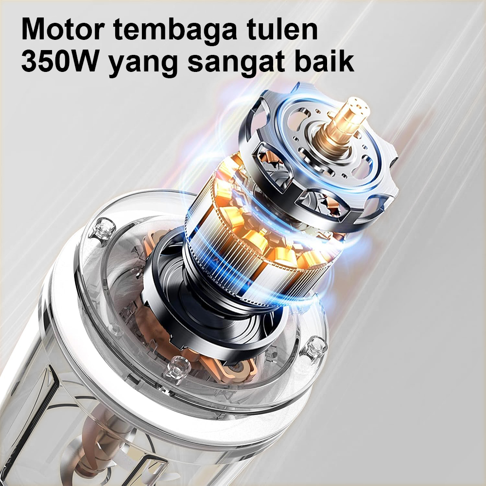 Simmo Chopper Blender Cordless Baby Food Processor Electric Mini ...