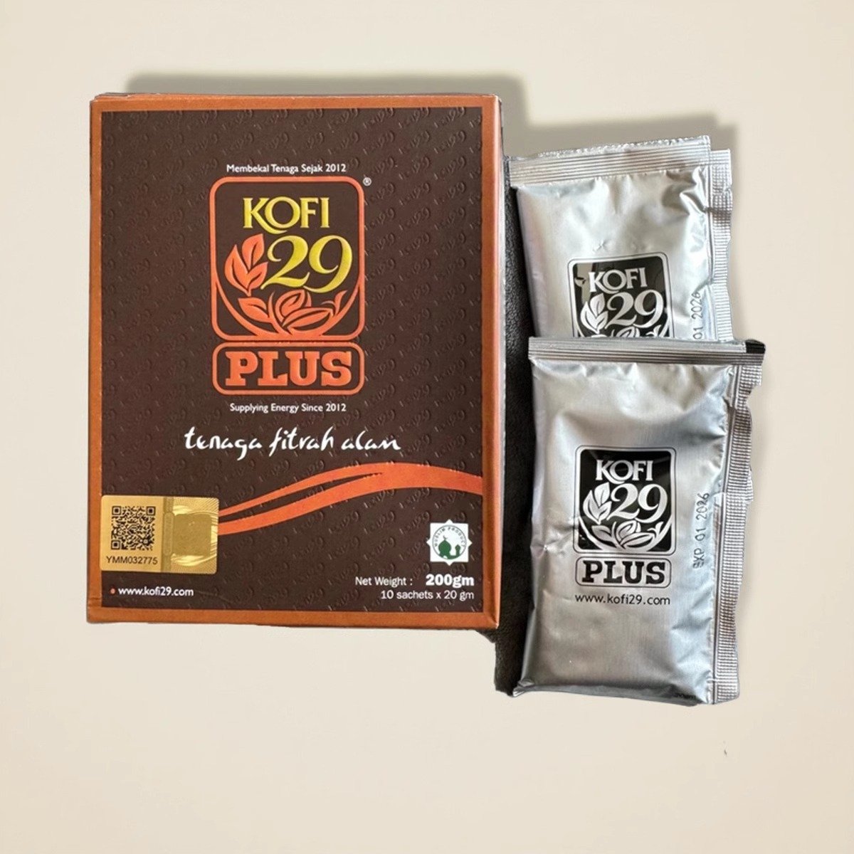 KOFI 29 PLUS Kopi 29 Plus Tenaga Fitrah Alam Original (10 Sachets x ...