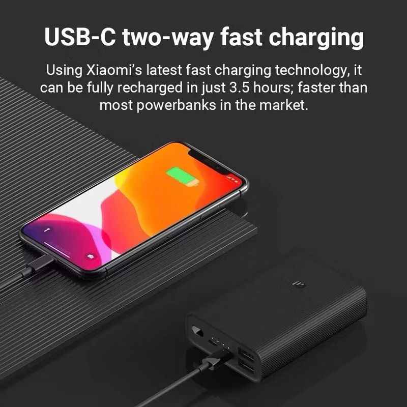 Xiaomi 10000mAh Mi Power Bank 3 Ultra Compact - 22.5W Fast Charging ...
