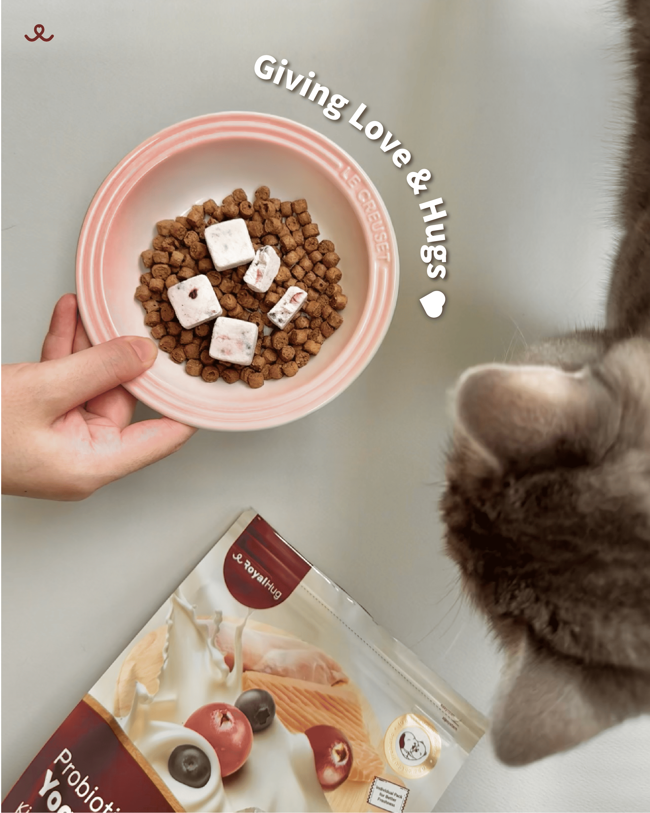 【36% off】RoyalHug Probiotic Freeze-Dried Yogurt Cube With Berries | Cat ...