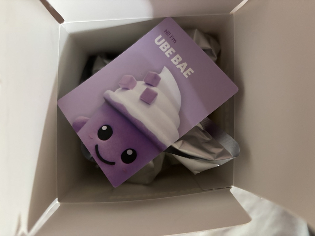 ZUS BUDDY Ube Bae ZUS UBE BAE SEALED PLUSHIE ZUS BUDDY PLUSHIE LIMITED EDITION NEW (open box ...