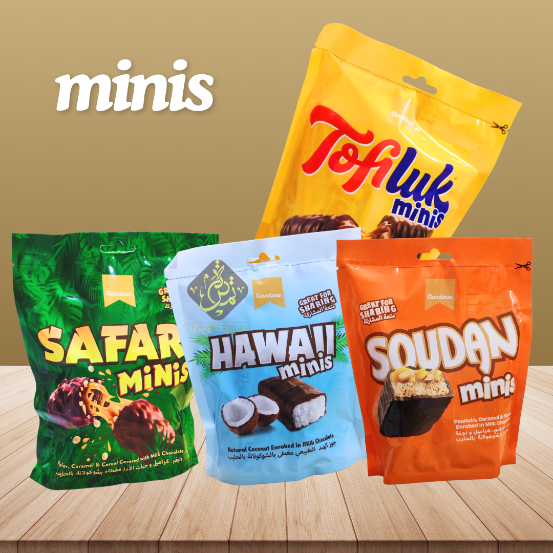 chocolate / Tofiluk Minis / Safari Minis / Hawai Minis / Soudan Minis ...
