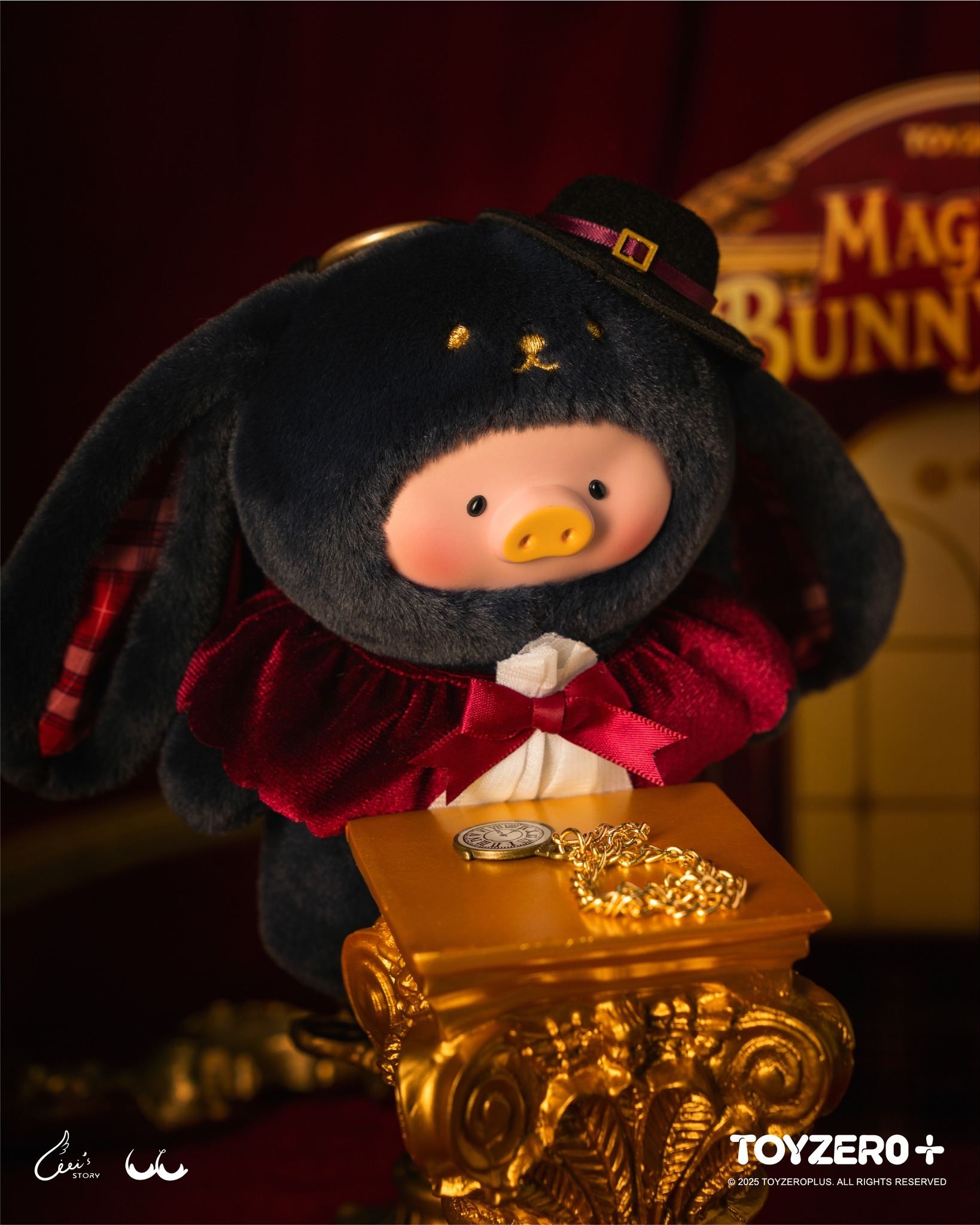 Original TOYZEROPLUS LuLu the Piggy Magician Bunny LuLu Vinyl Face ...