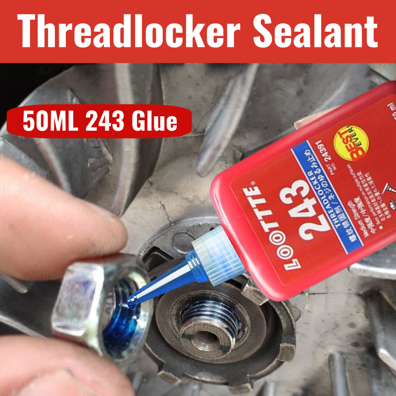 Thread locker 243 Lock tight glue Anaerobic Adhesive for Bolts Anti ...