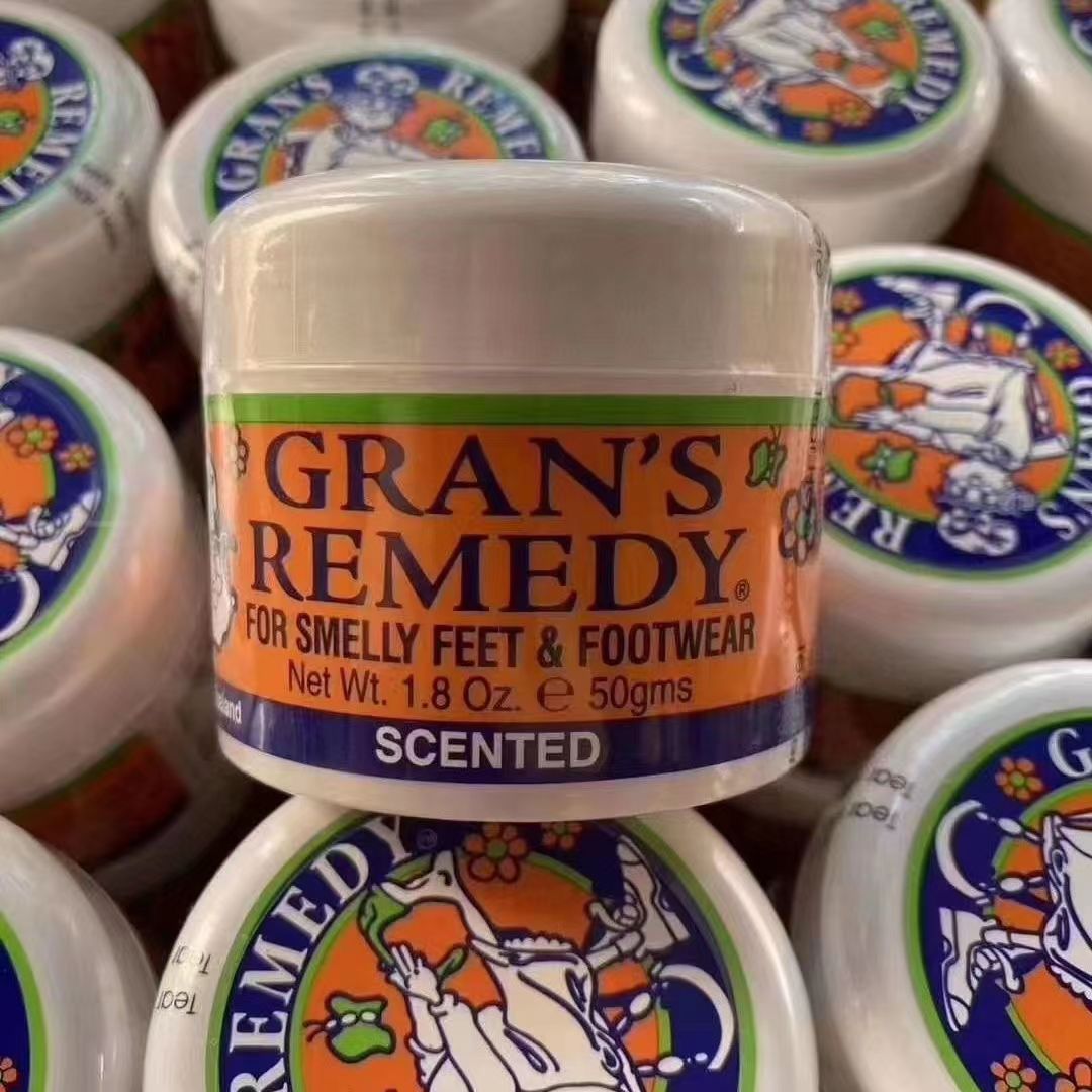 Foot Odor Remover Shoes Deodorant 50G GRAN'S REMEDY Smelly Feet and ...