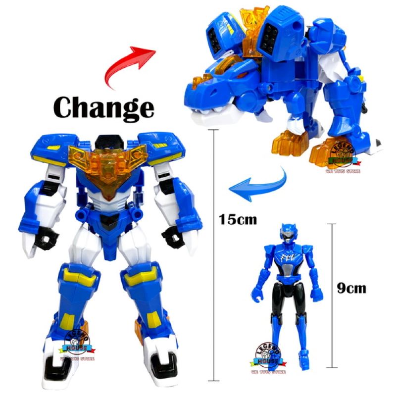 Robot Mainan Miniforce Agent X Super Dino Power Red Volt Sammy Lucy Max ...