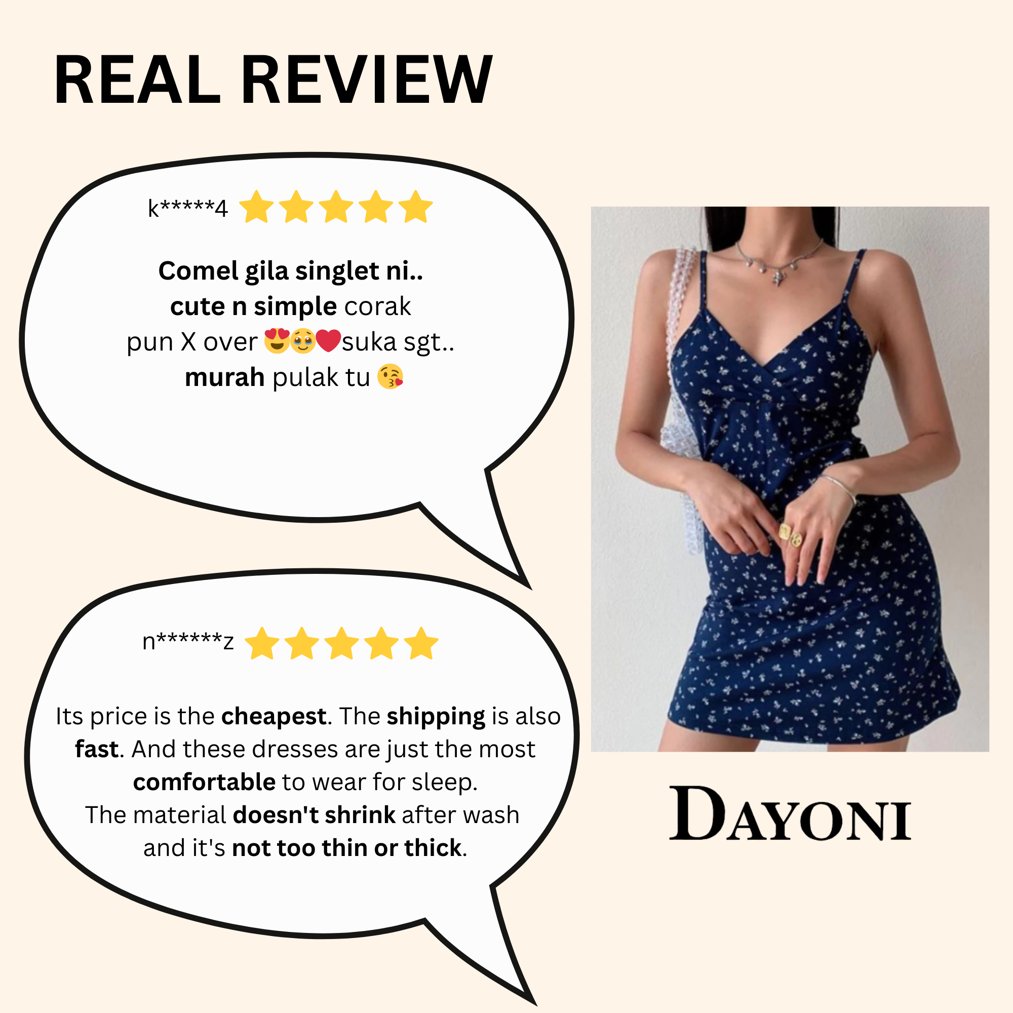 Dayoni Korean Women Casual Slim Floral Color Sleeveless Mini Dress ...
