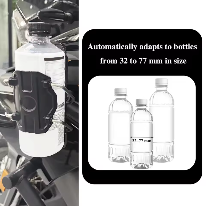 Adjustable Bottle Holder Motorcycle Water Bottle Cage Cup Holder ...