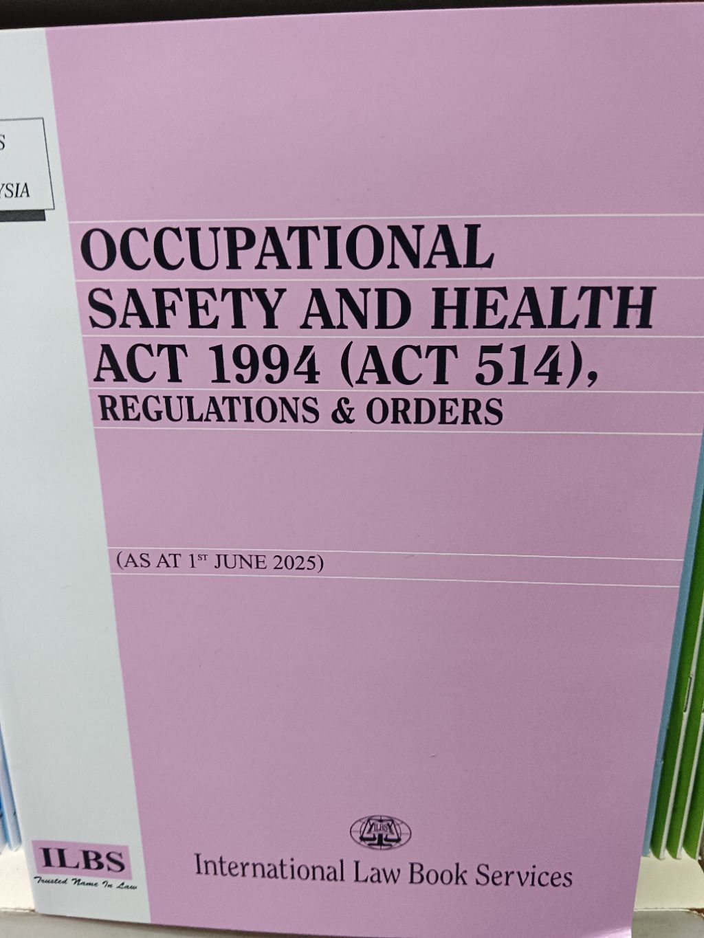 OCCUPATIONAL SAFETY AND HEALTH ACT 1994 (ACT 514) - (Regulations ...