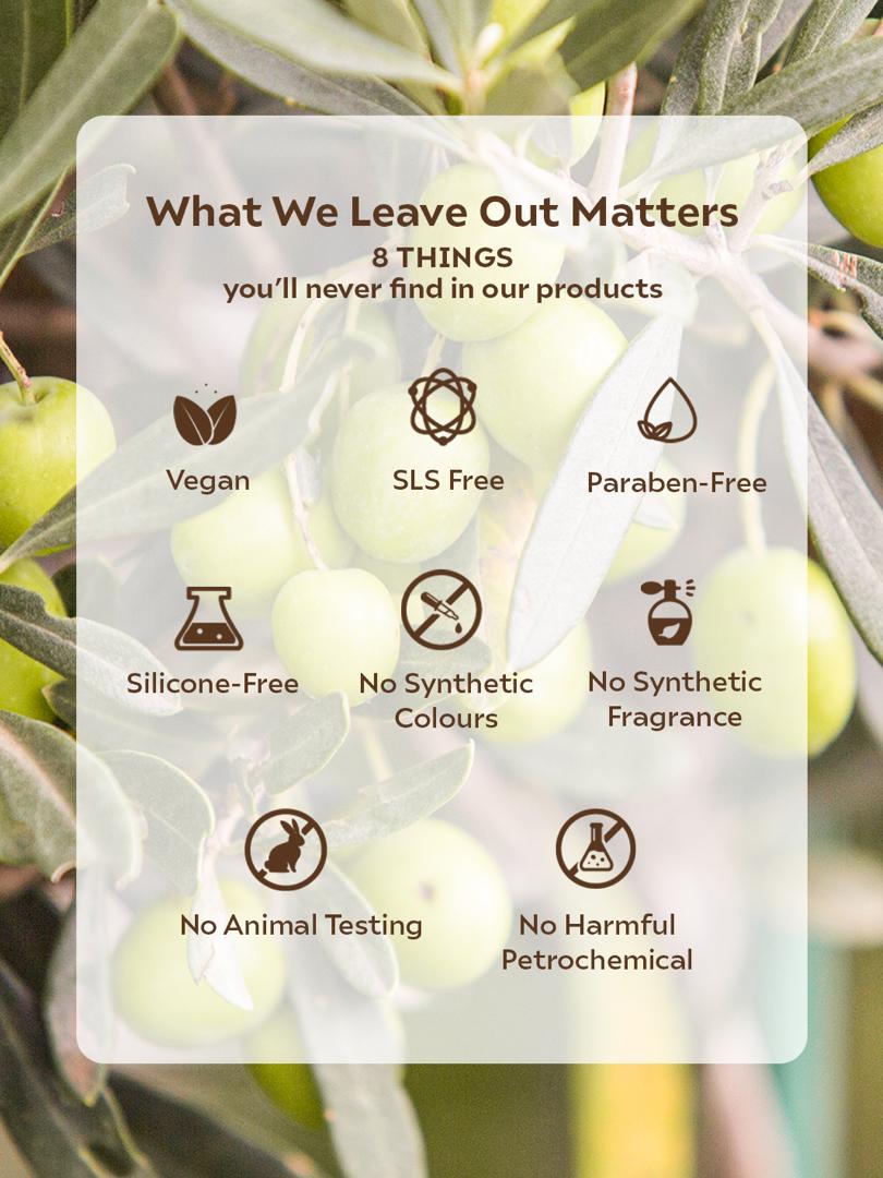 The Olive Tree Oil Balance Trio ( 500ml ) For Oil Control Hair Fall ...