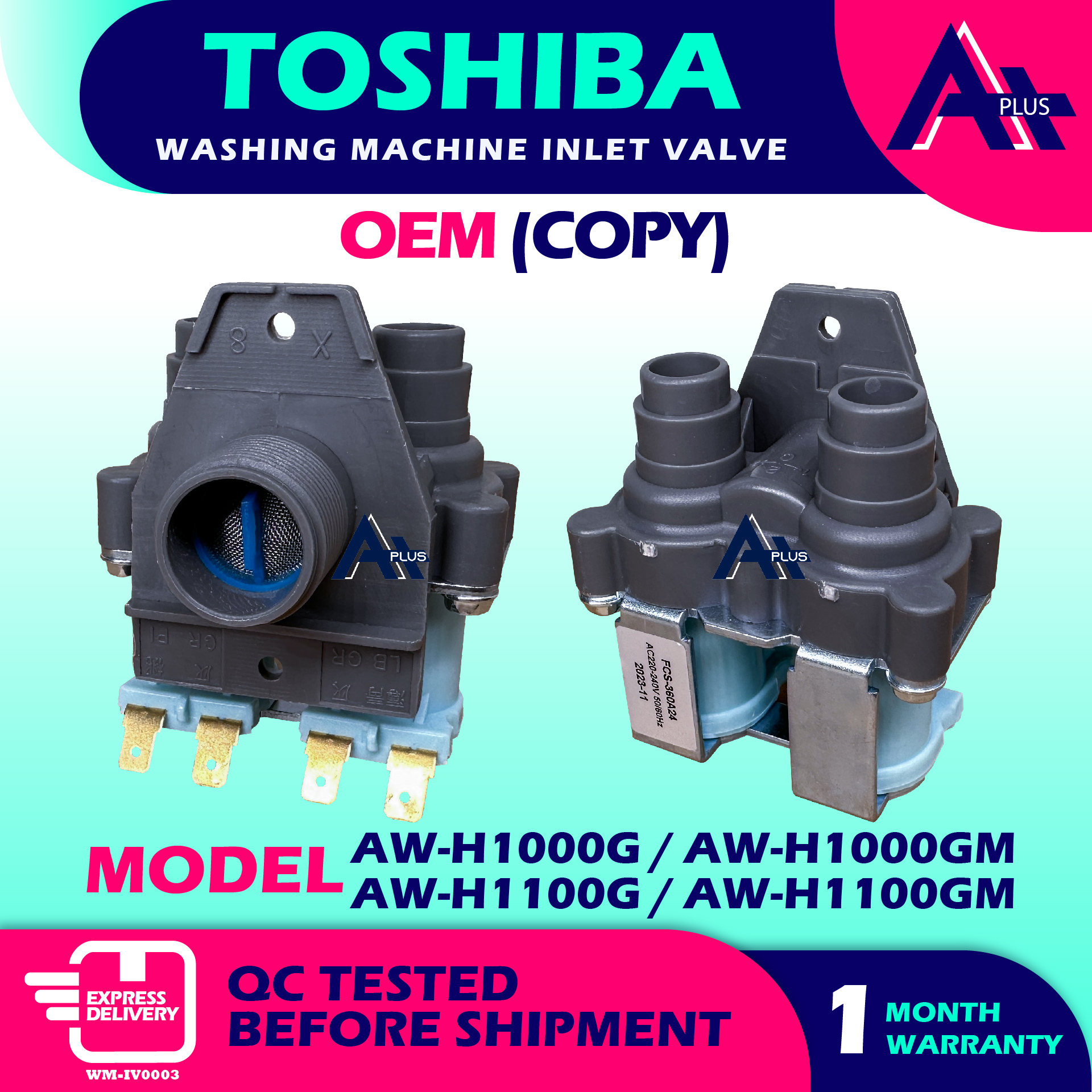 AW-H1000G / AW-H1100G / AW-H1000GM / AW-H1100GM TOSHIBA Washing Machine ...