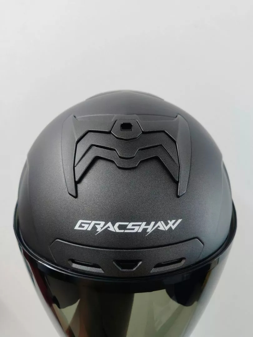 Gracshaw Helmet G838 Gaizer 2 New Upgrade Open Face Helmet Single Visor ...