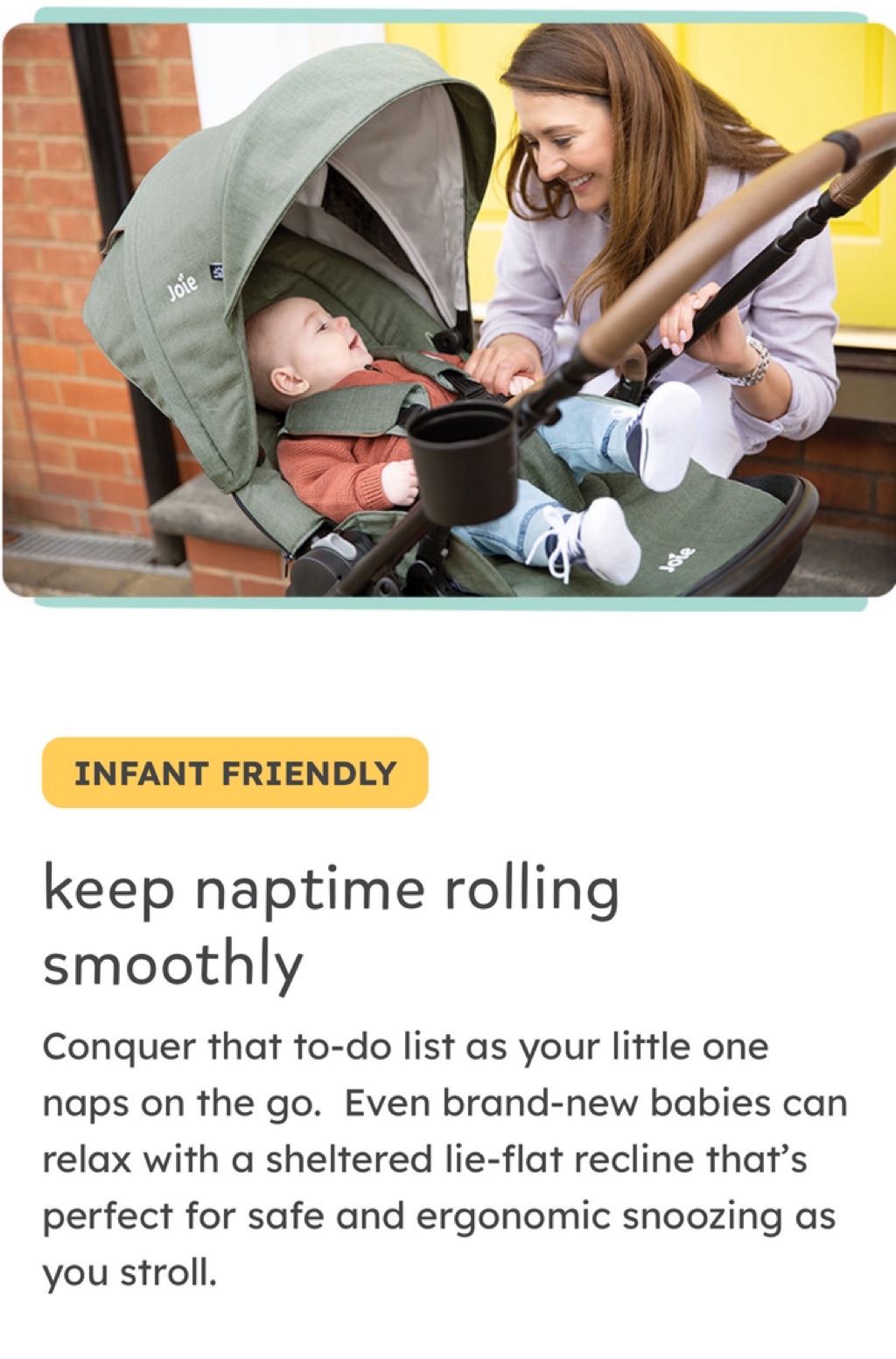 Joie Versatrax Stroller | Reversible | Full-Sized Stroller | Two Way ...