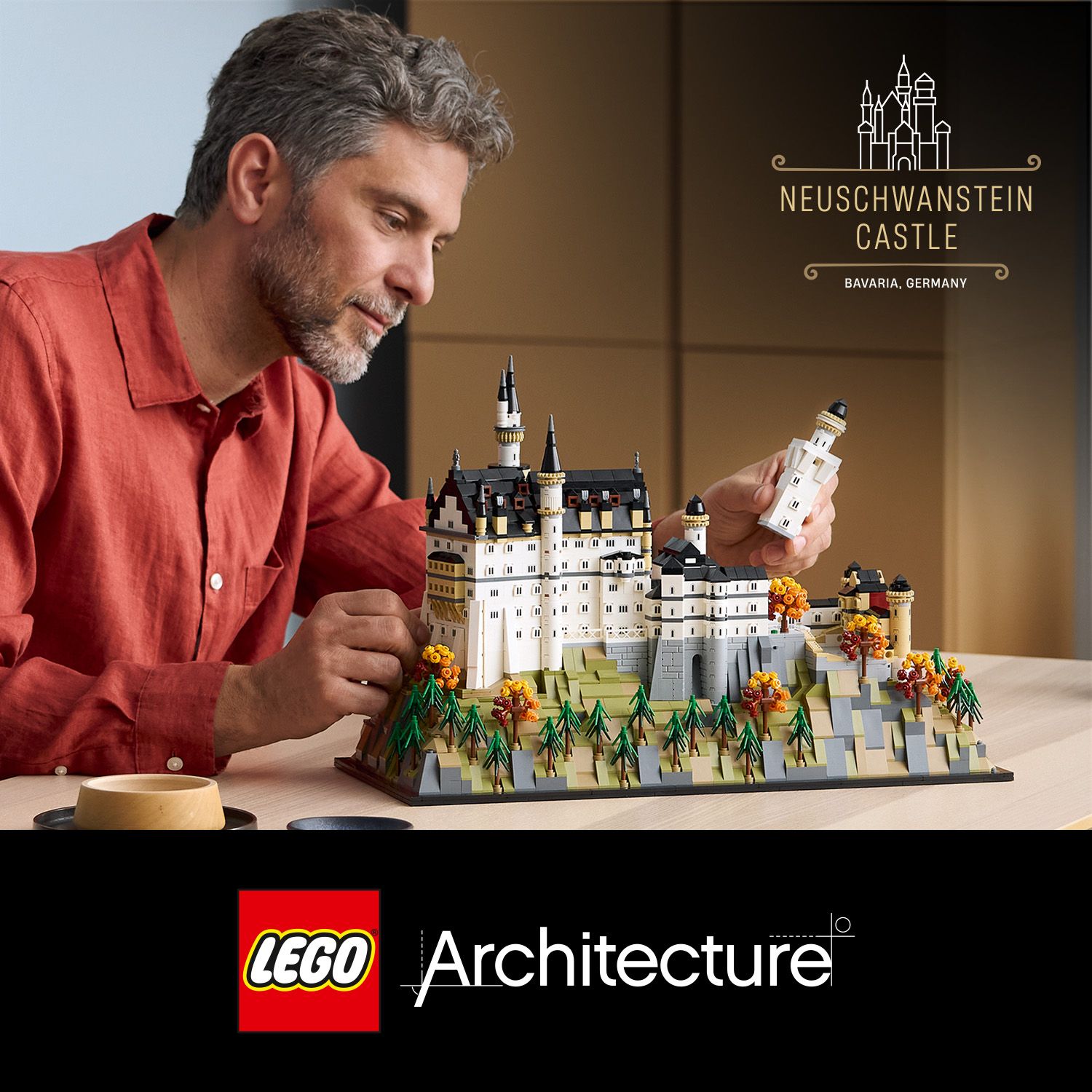 LEGO Architecture 21063 Neuschwanstein Castle (3455 Pieces) | Shopee ...