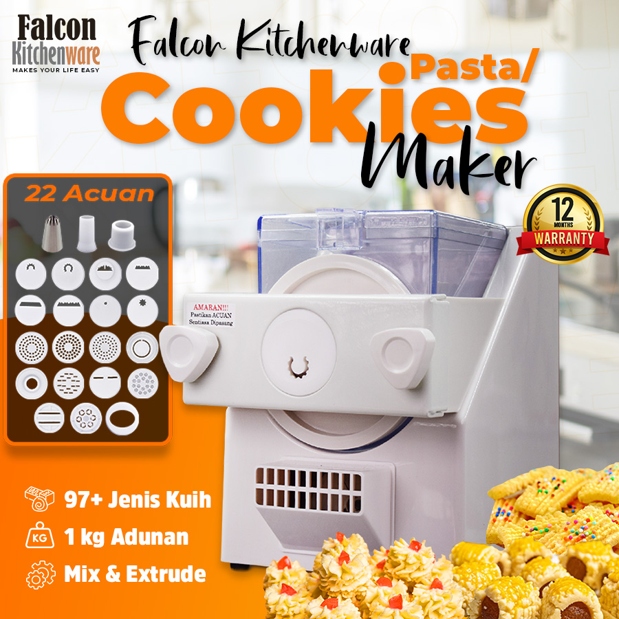[Promotion A] Falcon Pasta / Cookies Maker (Free Nozzle Dahlia Set ...