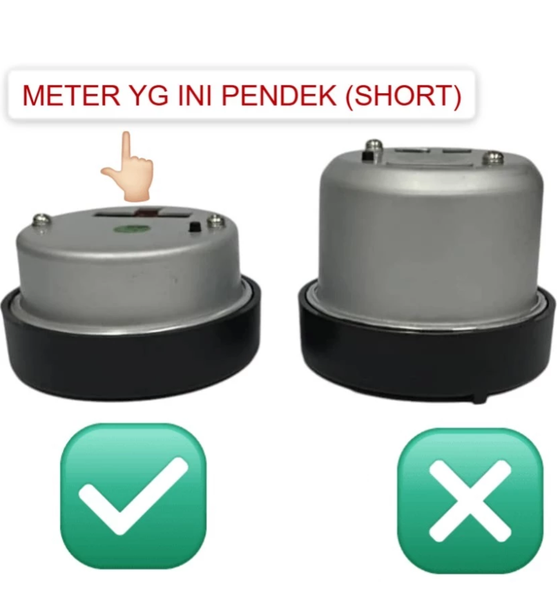 Defi 255 Colours Advance BF (SHORT METER) Smart Digital Meter Gauge ...