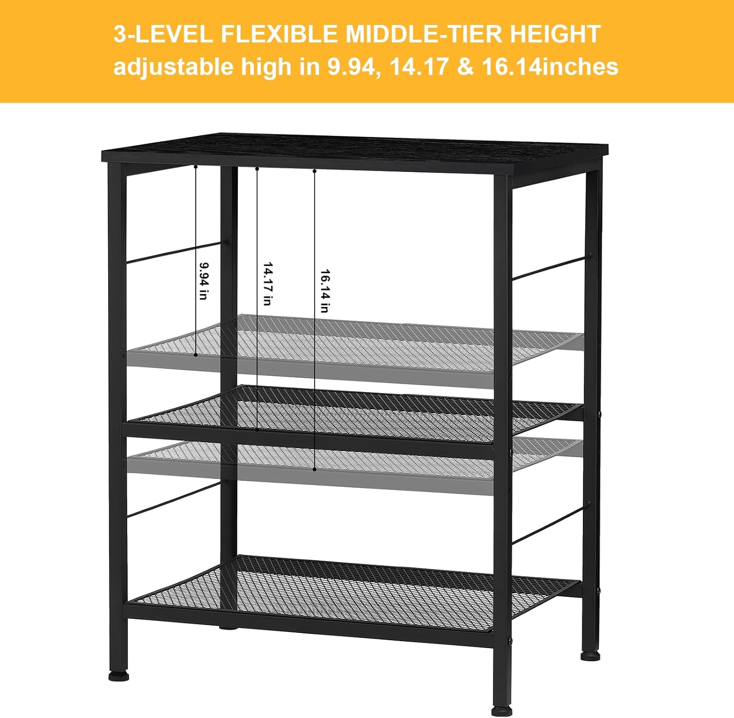𝐌𝐀𝐉𝐄𝐒𝐓𝐈𝐂 Rak Barang Portable Portable Living Room Storage Rack Bedroom ...