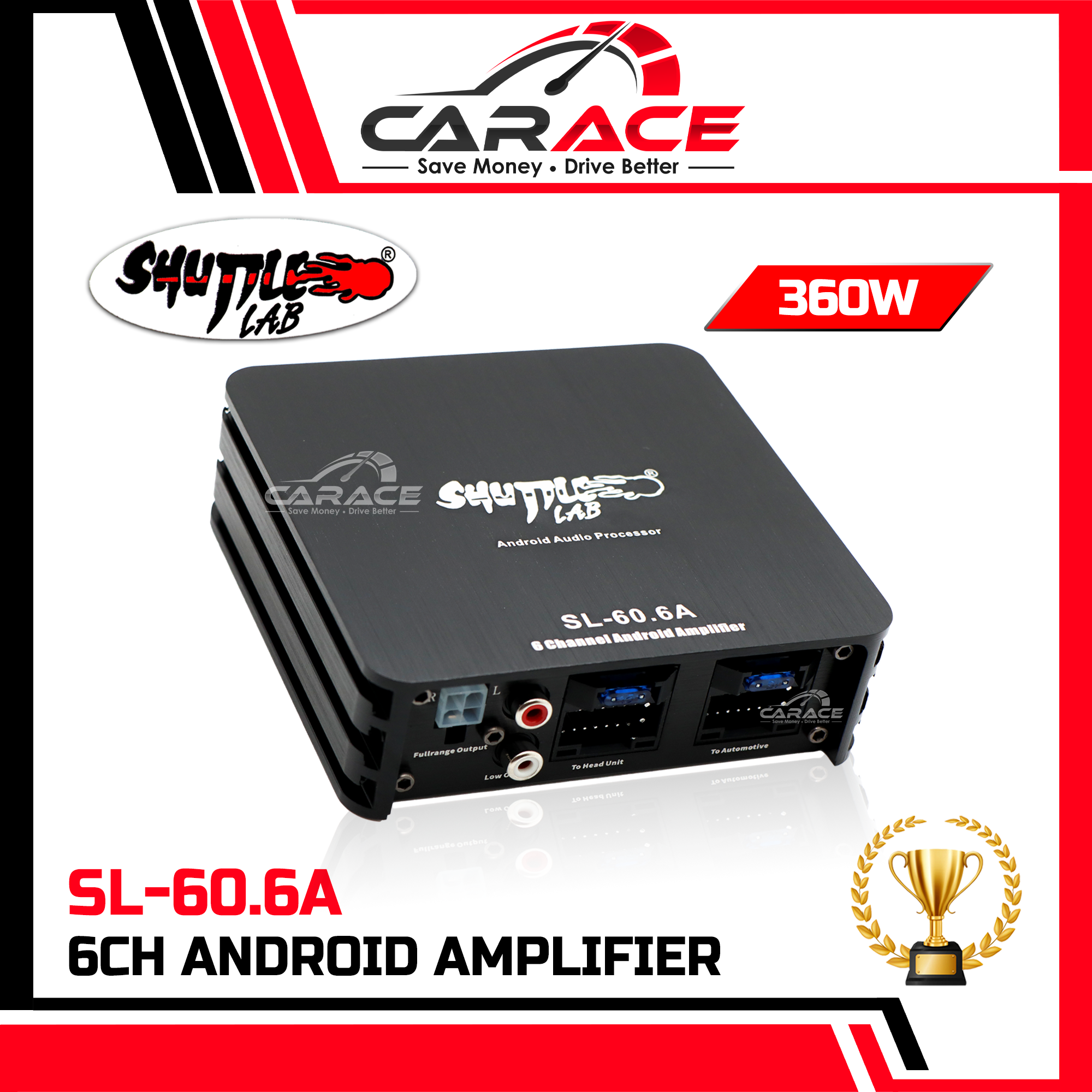 SHUTTLE LAB DSP Plug & Play Perodua OEM Android Player DSP Amplifier ...