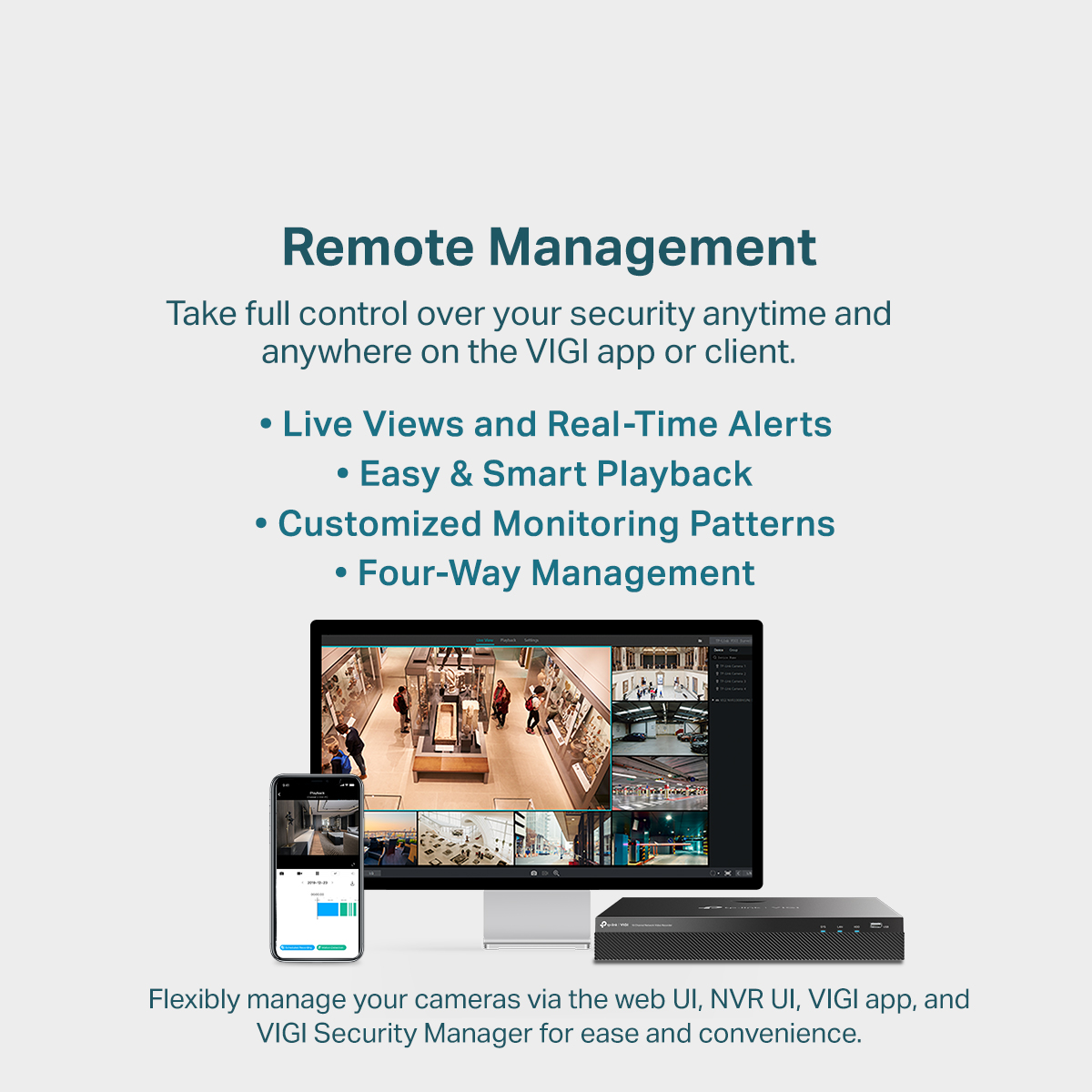 TP‑Link VIGI NVR2016H‑16MP 16‑Ch PoE+ NVR 4K HDMI Up to 8MP Decode H ...