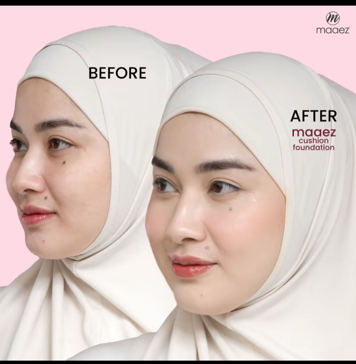 Maaez Make It Glow Foundation (EYESHADOW, SETTING POWDER,FOUNDATION ...