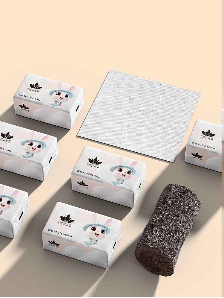 【20 Pack】Dinomi Table Size XL 175*156mm Tissue Soft Facial Tisu ...