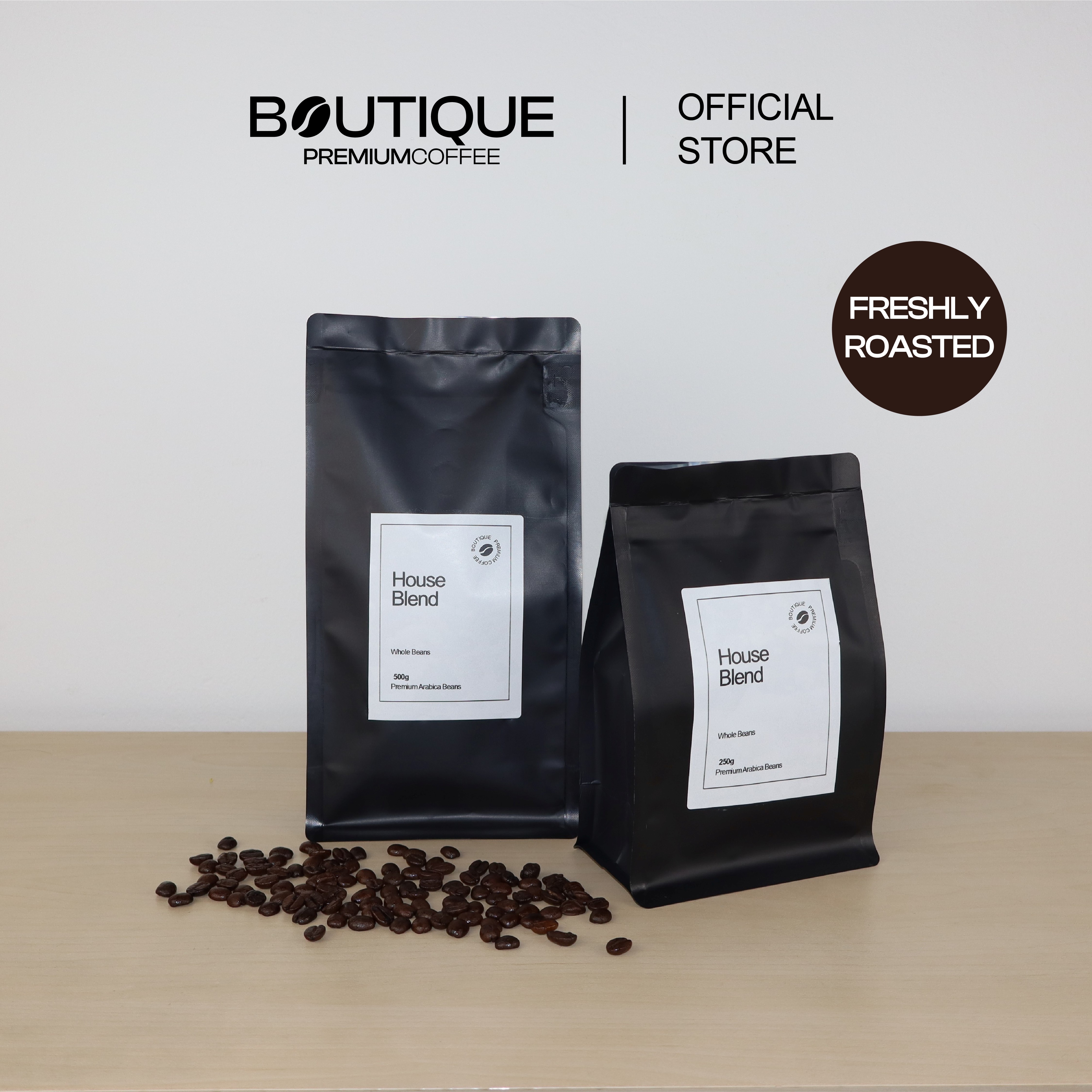 House Blend – Brazil | Medium-Dark Roast | Beans / Ground | 250g / 500g ...