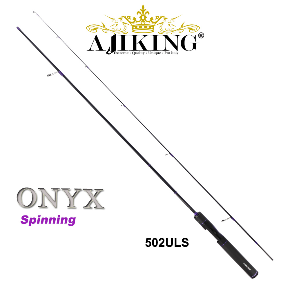 Ajiking Rod ONYX |(5ft-6ft) Spinning Casting UL Joran Pancing | Fuji O ...
