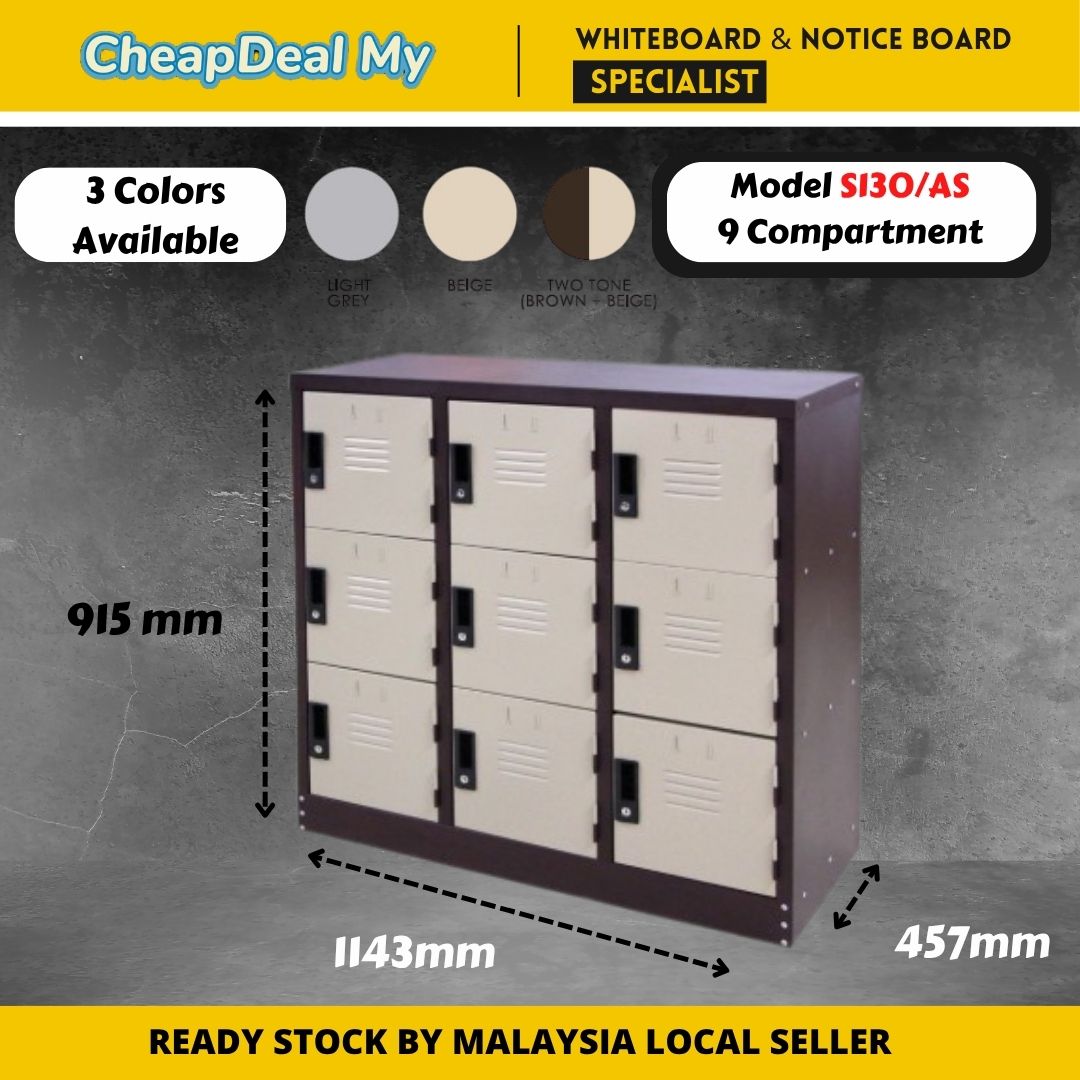Cheapdeal half height 6 compartment / 9compartment multi locker ...