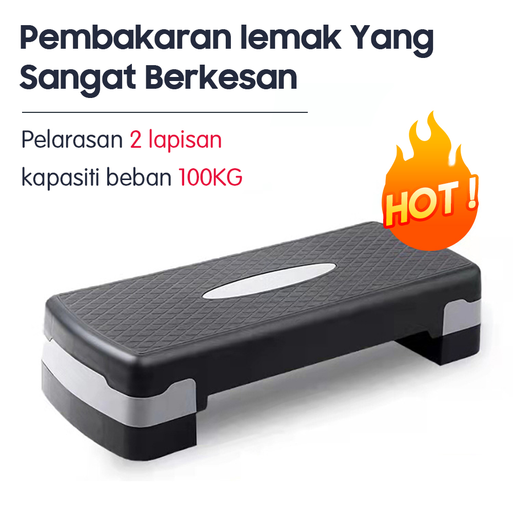 Aerobic Step Board Fitness Step Board Adjustable Non-slip Cardio Yoga ...