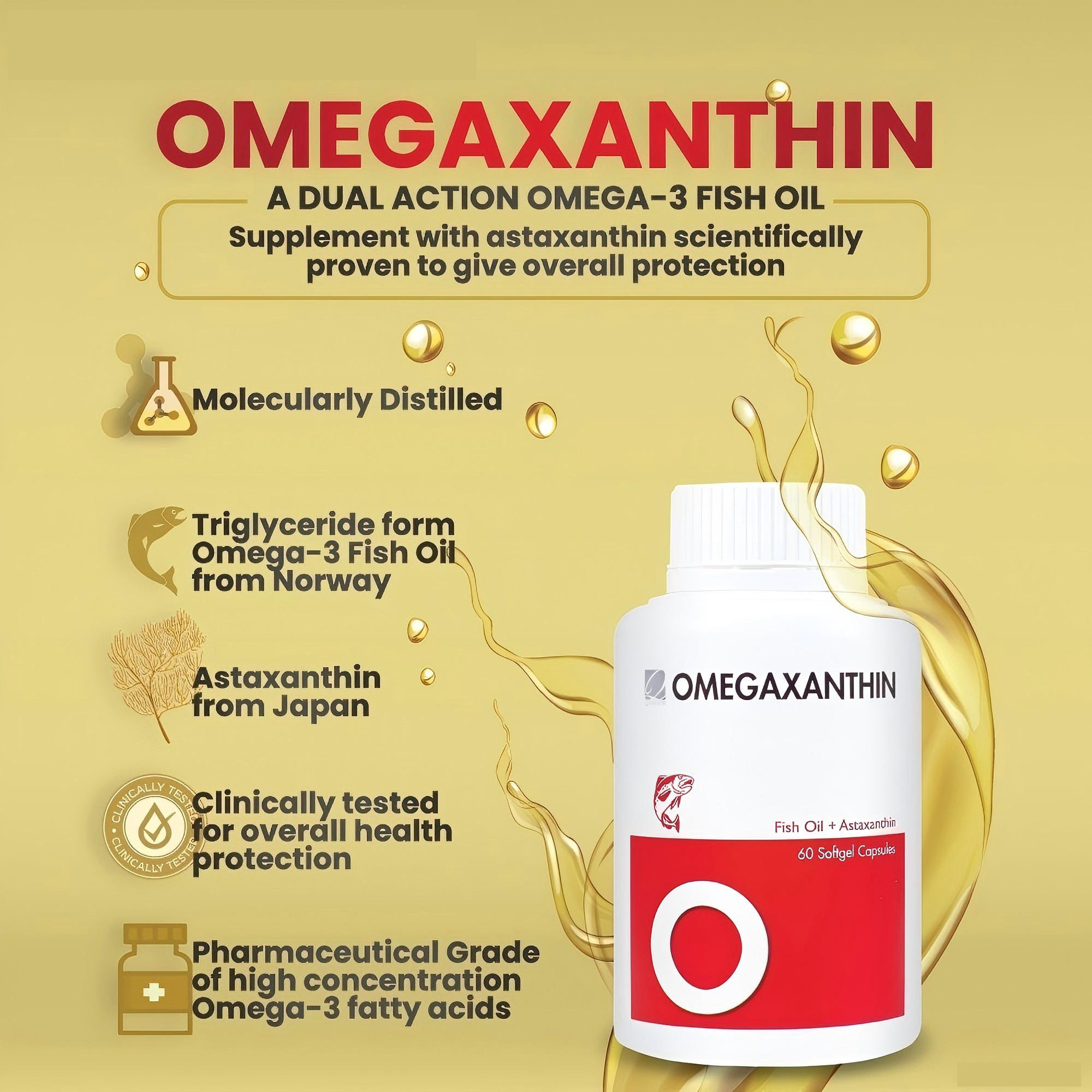 HIM Buy 3 get 1 free100%Original Quantum Omegaxanthin Epa 500, Dha 200 ...