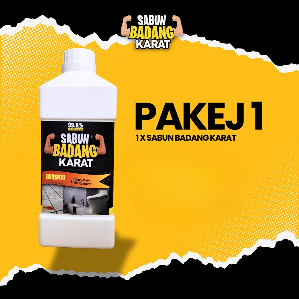 HQ Sabun Badang Karat | Pencuci Lantai Hilang Karat | Lantai berkilat ...