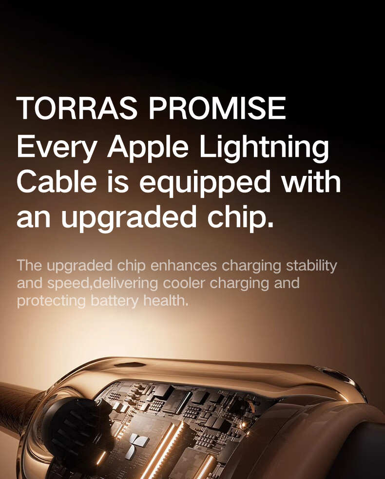 TORRAS ICEFLOW USB Type C Fast Charging Cable 1.2m Military Grade ...