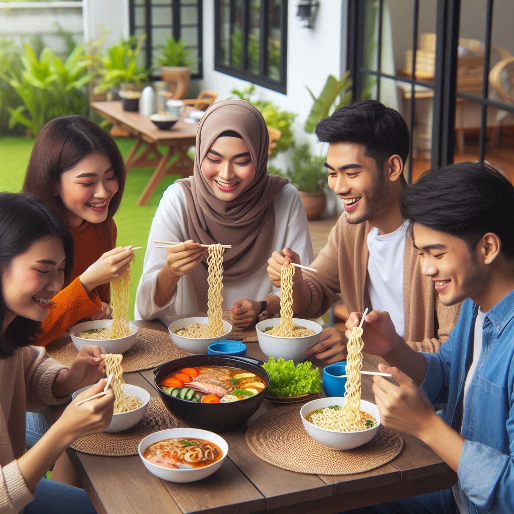 MAMA MEE INSTANT NOODLES ~ THAILAND MAMA MEE ( 4 Flavour ) | Shopee ...