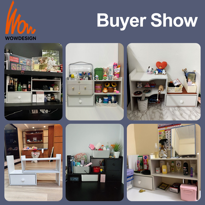 Desk Organizer Desktop Rack Shelf Multipurpose Table Top Rack ...