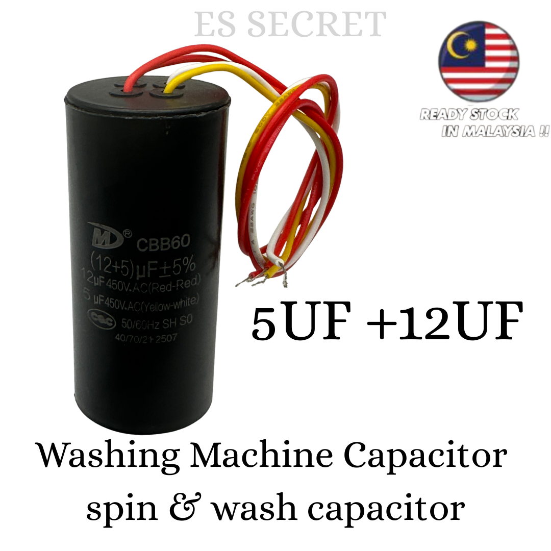 （4+10UF）（5+12UF） Washing Machine Capacitor For Samsung Sharp Panasonic ...