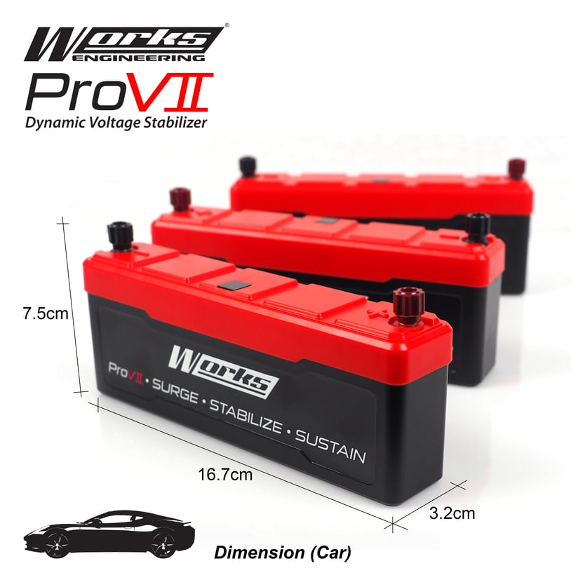 Works Engineering ProV II Dynamic Voltage Stabilizer (CAR USE ONLY ...