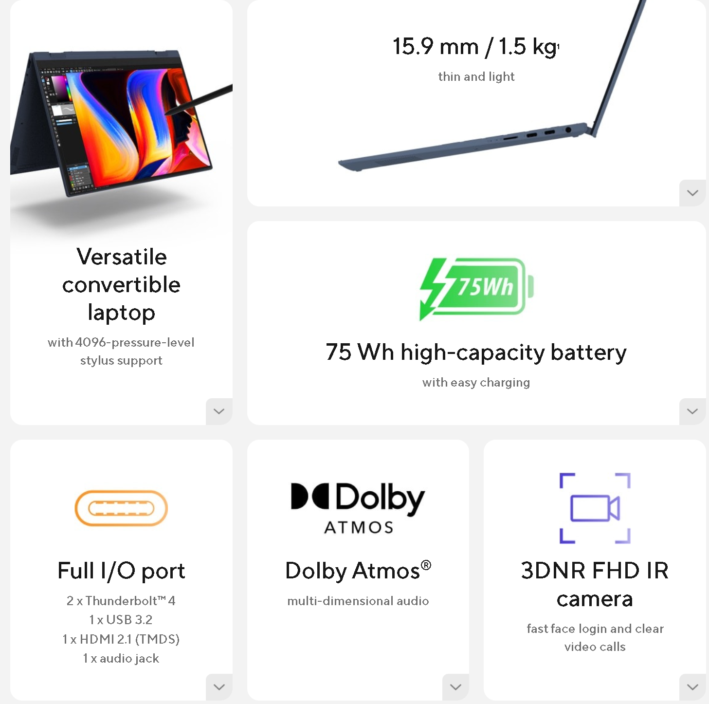 【USED】ASUS Zenbook 14 Flip OLED (UP3404) Intel® Core™ i7-1360P | 16GB ...