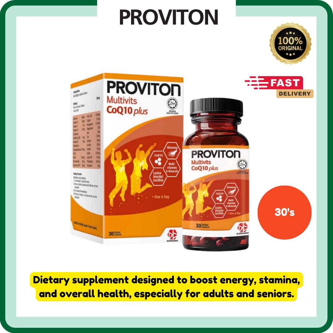 Proviton Multivits CoQ10 Plus 30's | EXP:03/27 | Health supplement ...