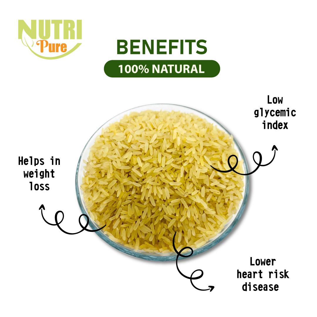 Nutri Pure Low GI Rice (Parboiled) | Beras GI Rendah (Masak) | Shopee ...