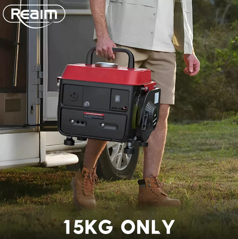REAIM Gasoline Generator Penjana Bahan Api Petrol 950W Household High ...