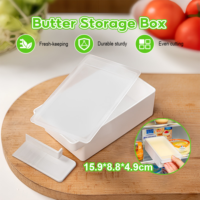 Japan Butter Storage Box With Cutter & Cover Eco-Friendly Butter ...